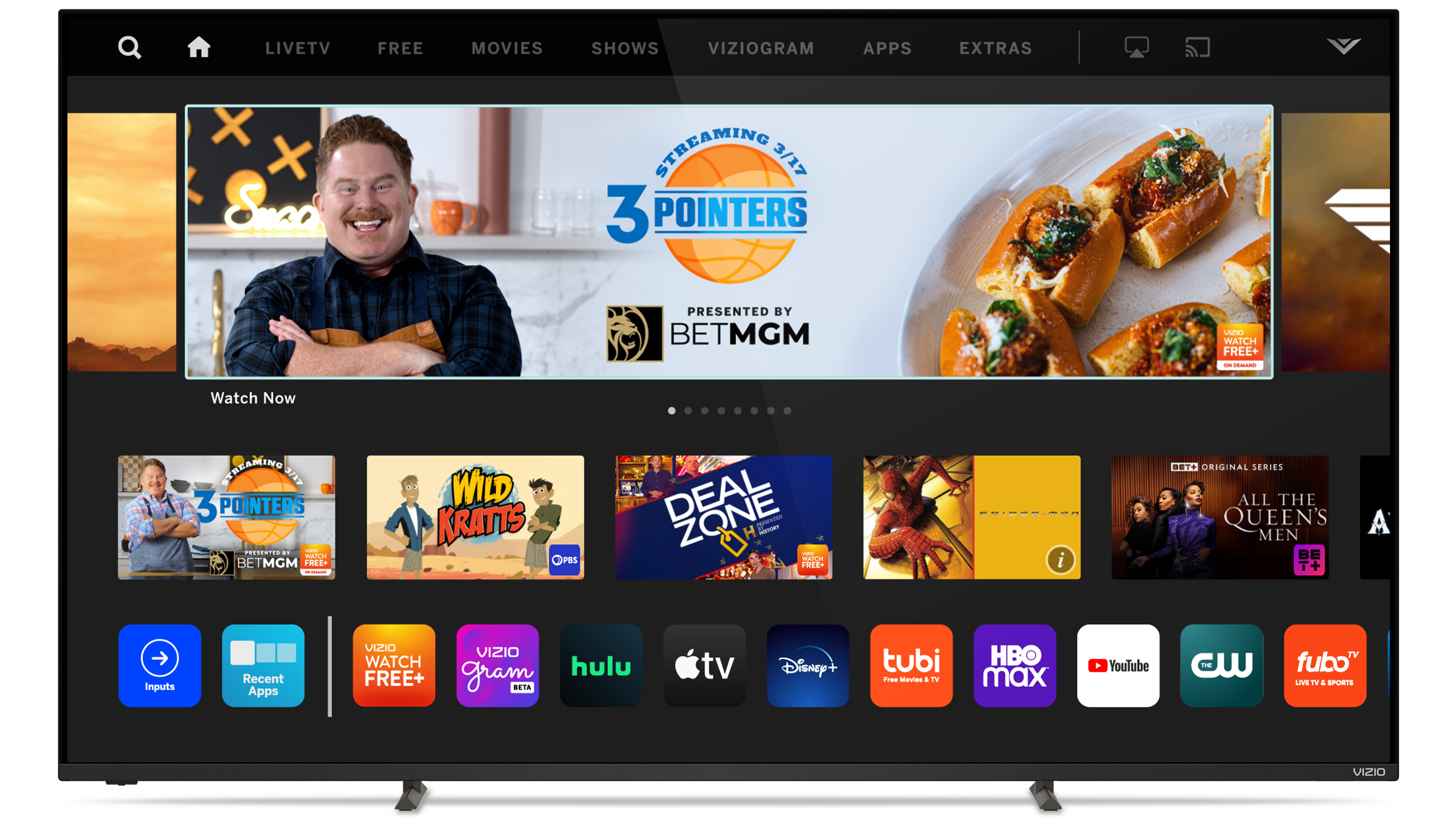 VIZIO Debuts Branded Entertainment Series—“3 Pointers”