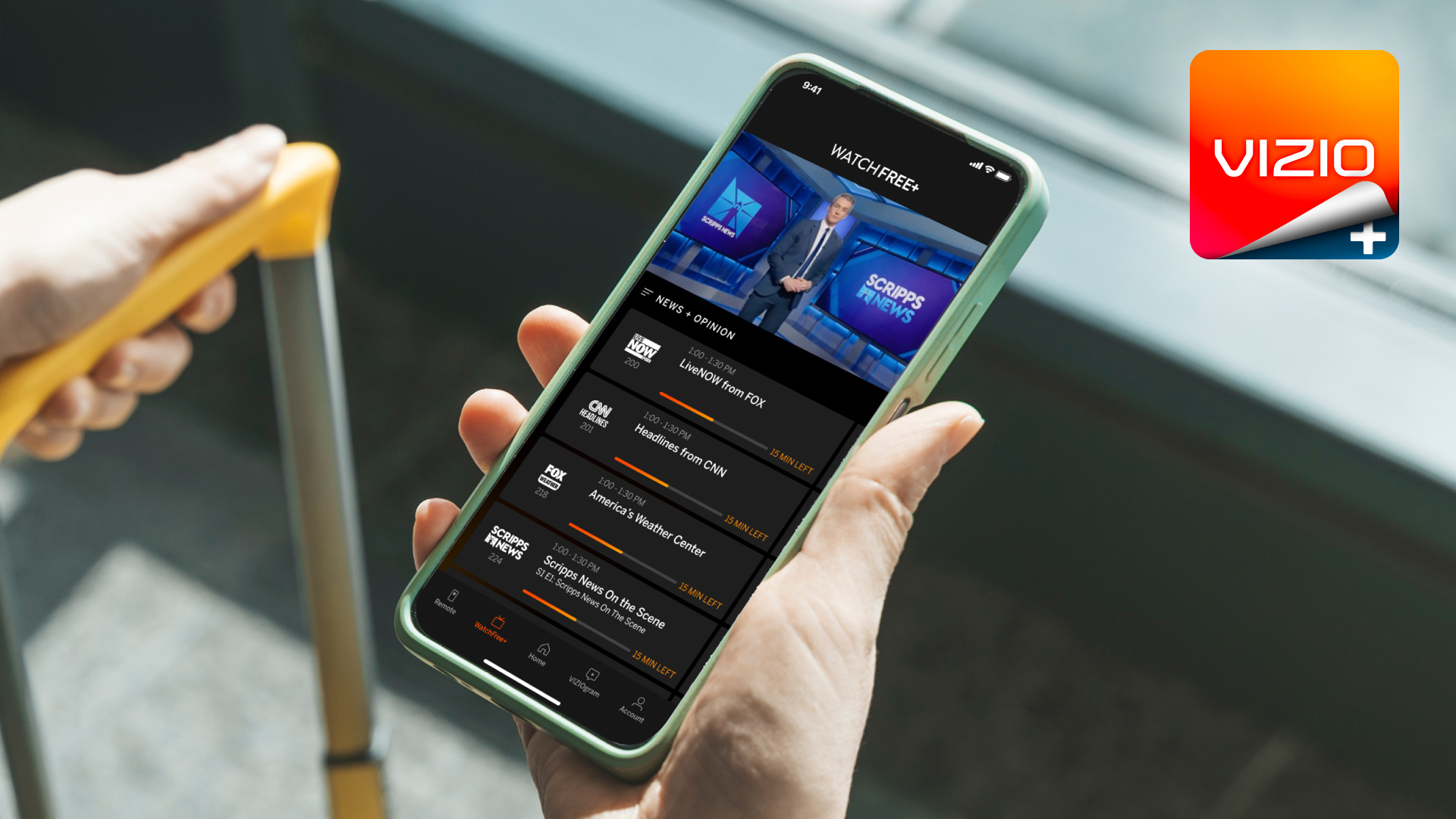 VIZIO Expands Popular WatchFree+ Service to VIZIO Mobile App